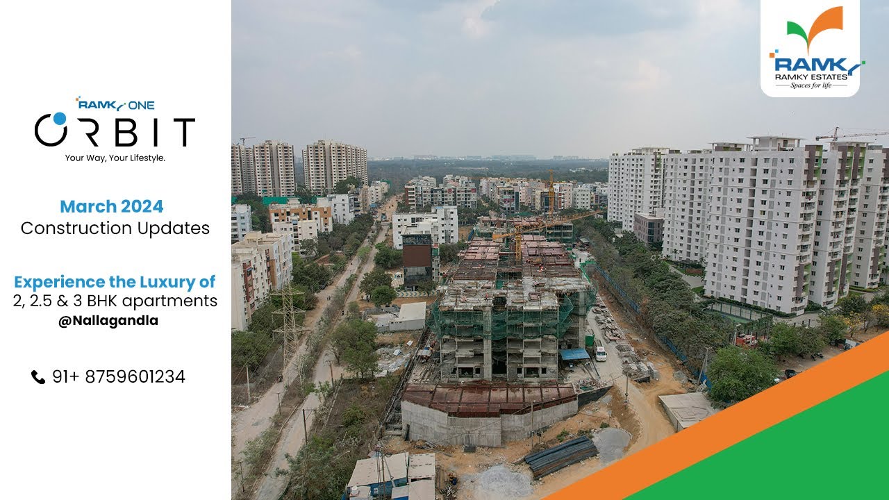 Ramky One Orbit - March 2024 Construction Progress - YouTube