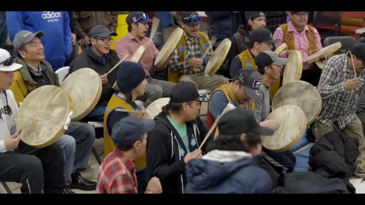 Deline Traditional Dene Handgames Tournament 2023 - 001 - YouTube