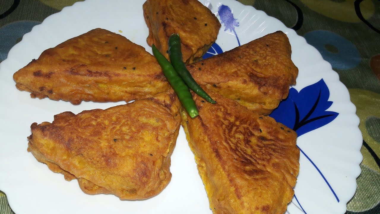 BREAD PAKORA RECIPE - YouTube