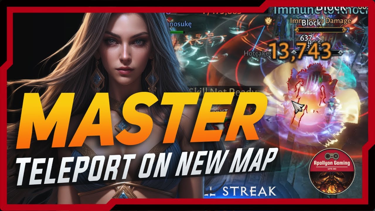 Learn To Master The Teleportation In New PVP Map - Most Important Part ...