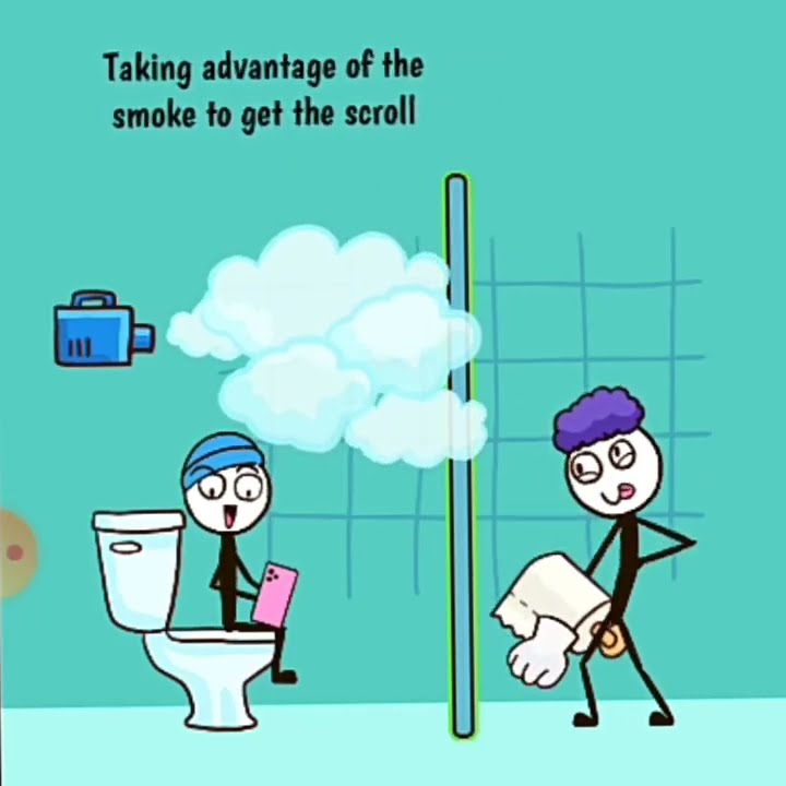 Stickman Toilet Chor Owner Throw Potty To Stickman 😂 | Stickman Thief # ...