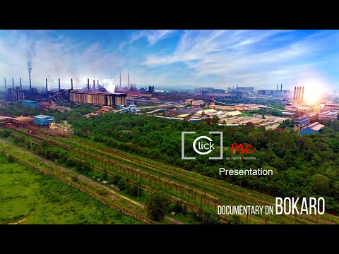 DOCUMENTARY ON BOKARO STEEL CITY || AERIAL VIEW || INDEPENDENCE DAY ...
