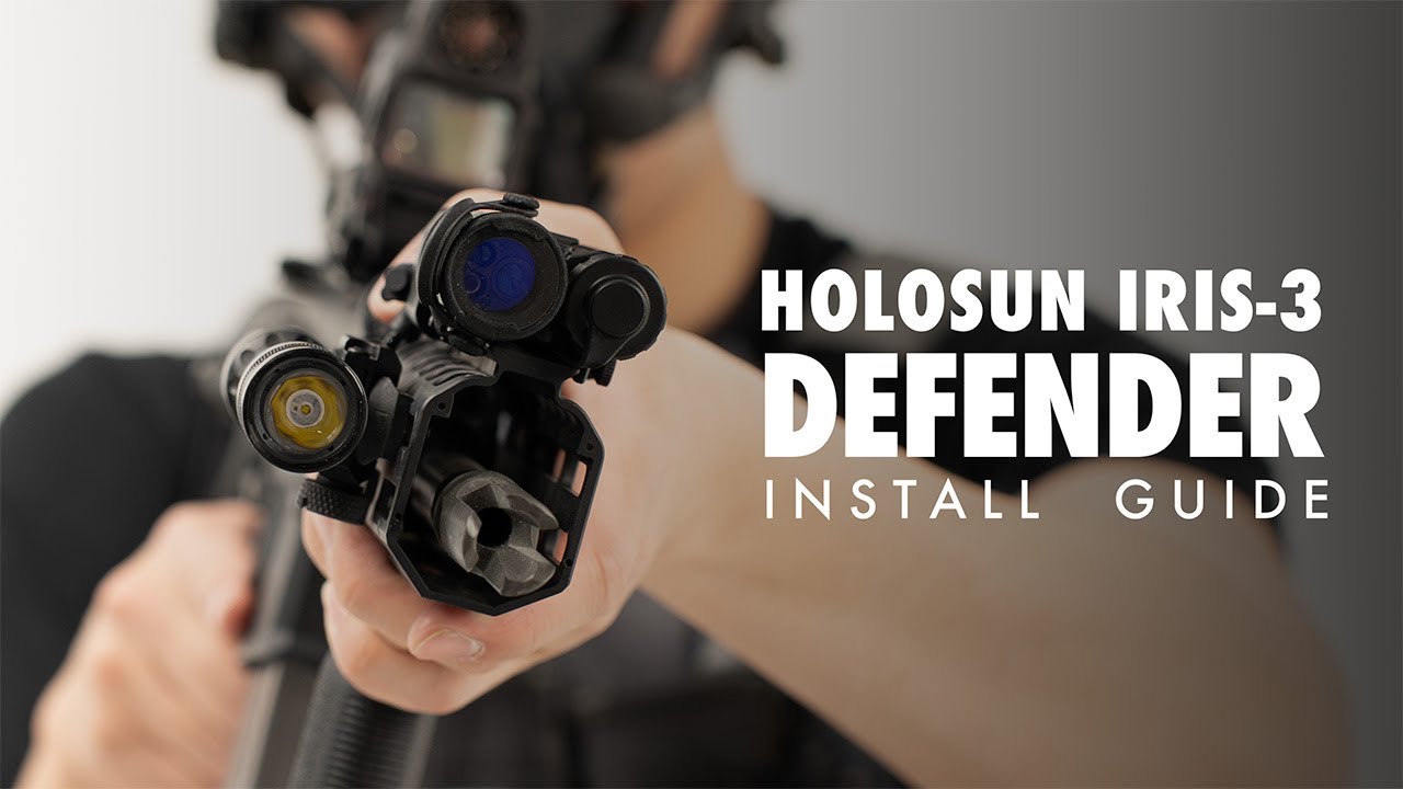 Holosun IRIS-3 Defender Install Guide - YouTube