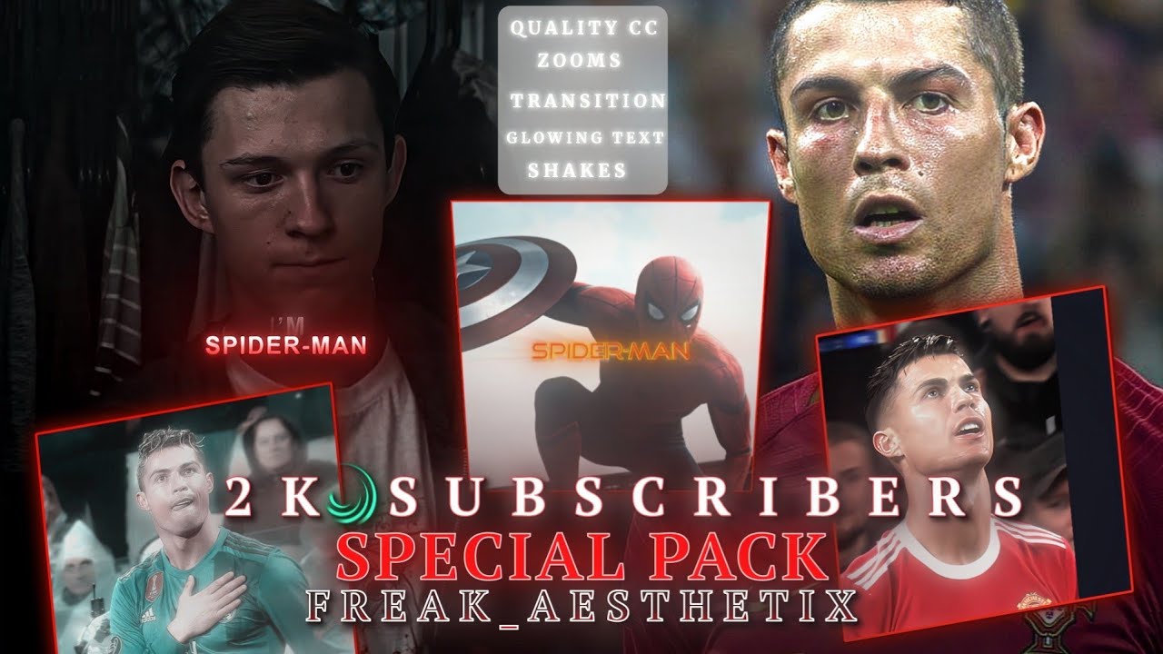 2K SUBSCRIBERS PACK GIVEWAY 💀🔥 || ALIGHT MOTION || CC , SHAKES , ZOOMS , TRANSITION , GLOW TEXT ...