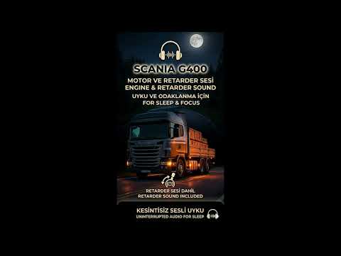 Retarder Sound for Sleep & Focus (1 Hour) | Kamyon Retarder Sesi Uyku İçin (Black Screen)