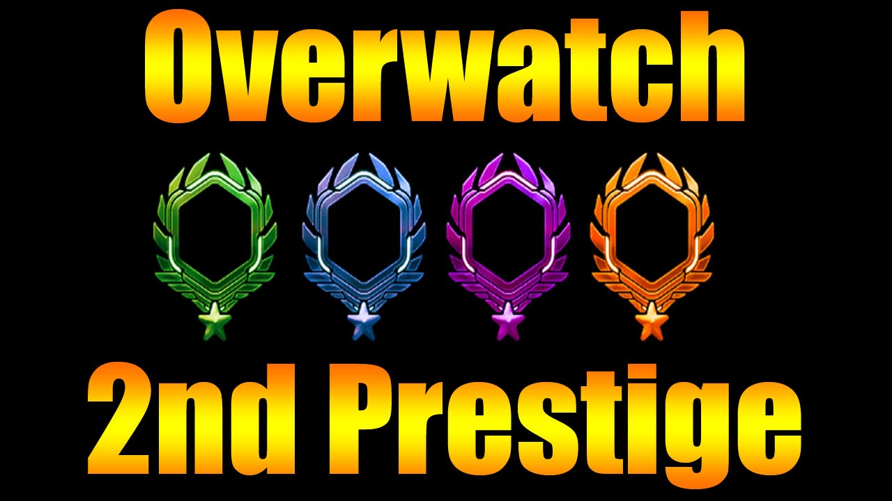 Overwatch - Obtaining 2nd Prestige: I HAVE 2 POINTLESS STARS NOW, YAY ...