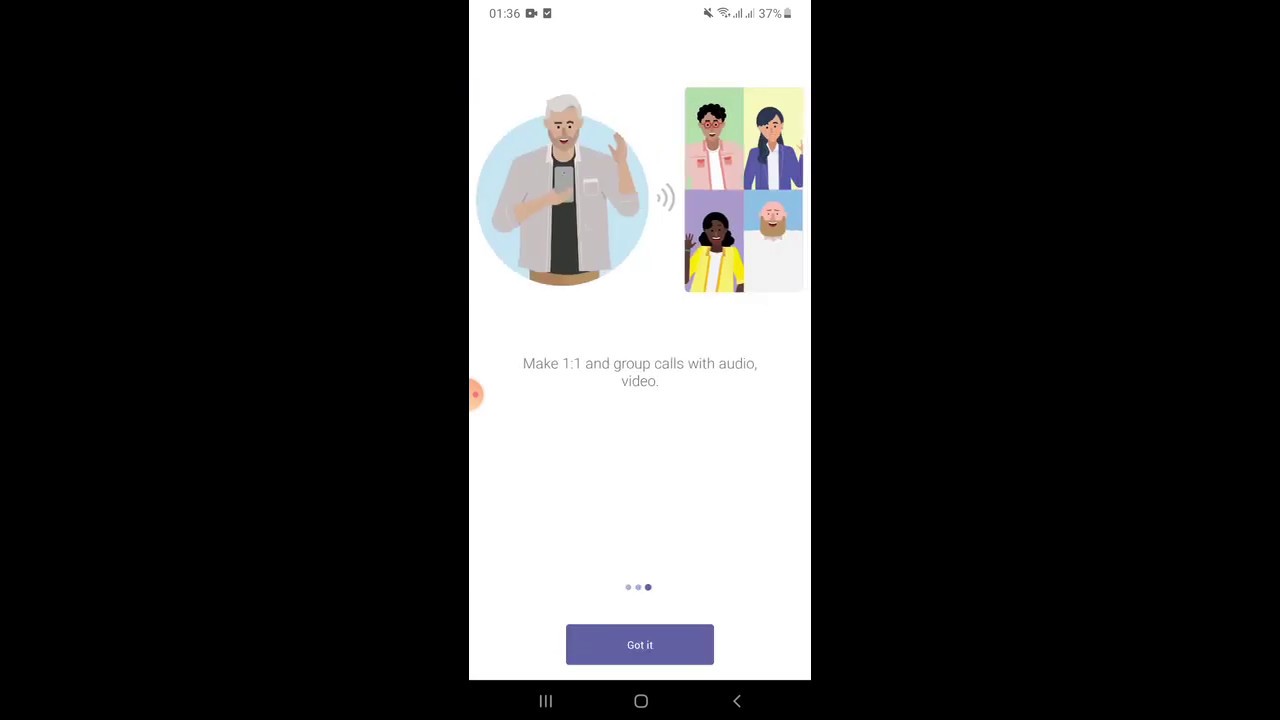 How to sign in Microsoft Teams by using mobile - YouTube