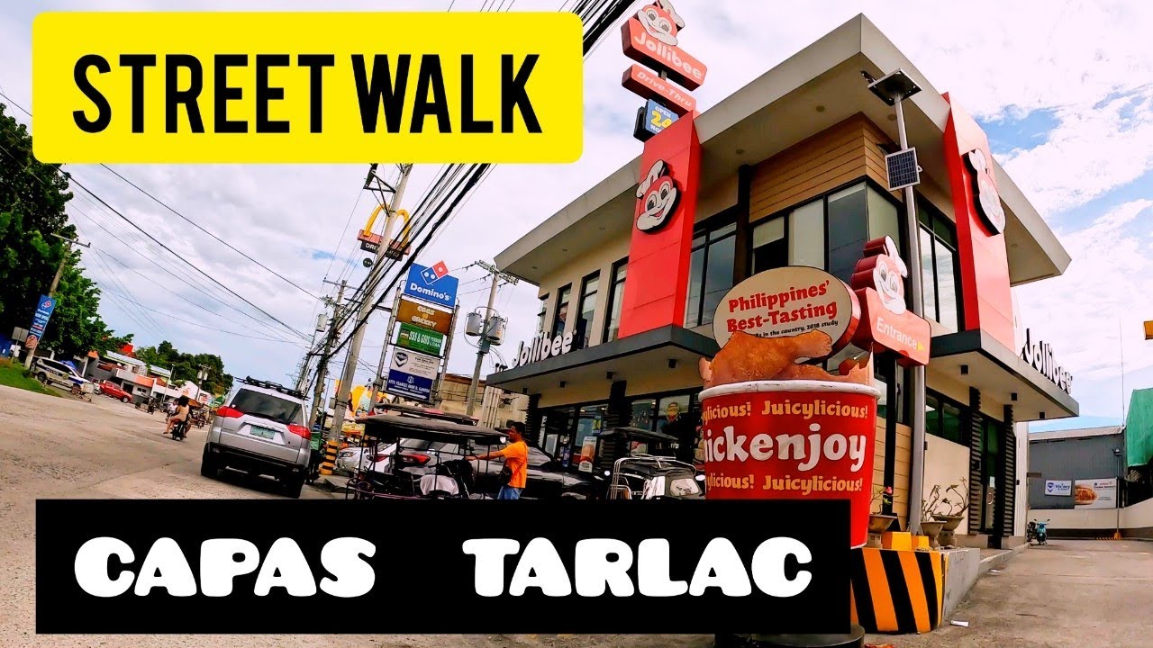CAPAS, TARLAC ,PHILIPPINES Street Walking in JUNCTION Capas Tarlac (4K ...