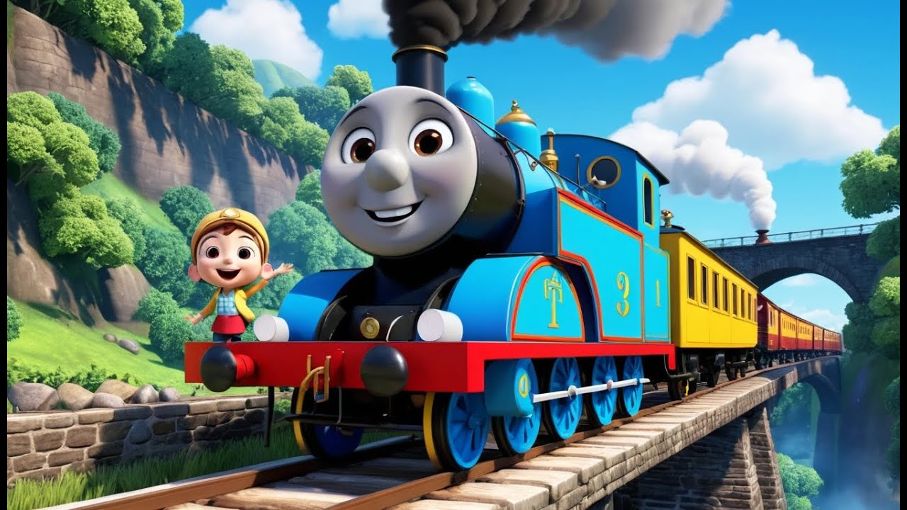 Steam Train Whistle Song + More | Exciting Transportation Rhyme for ...