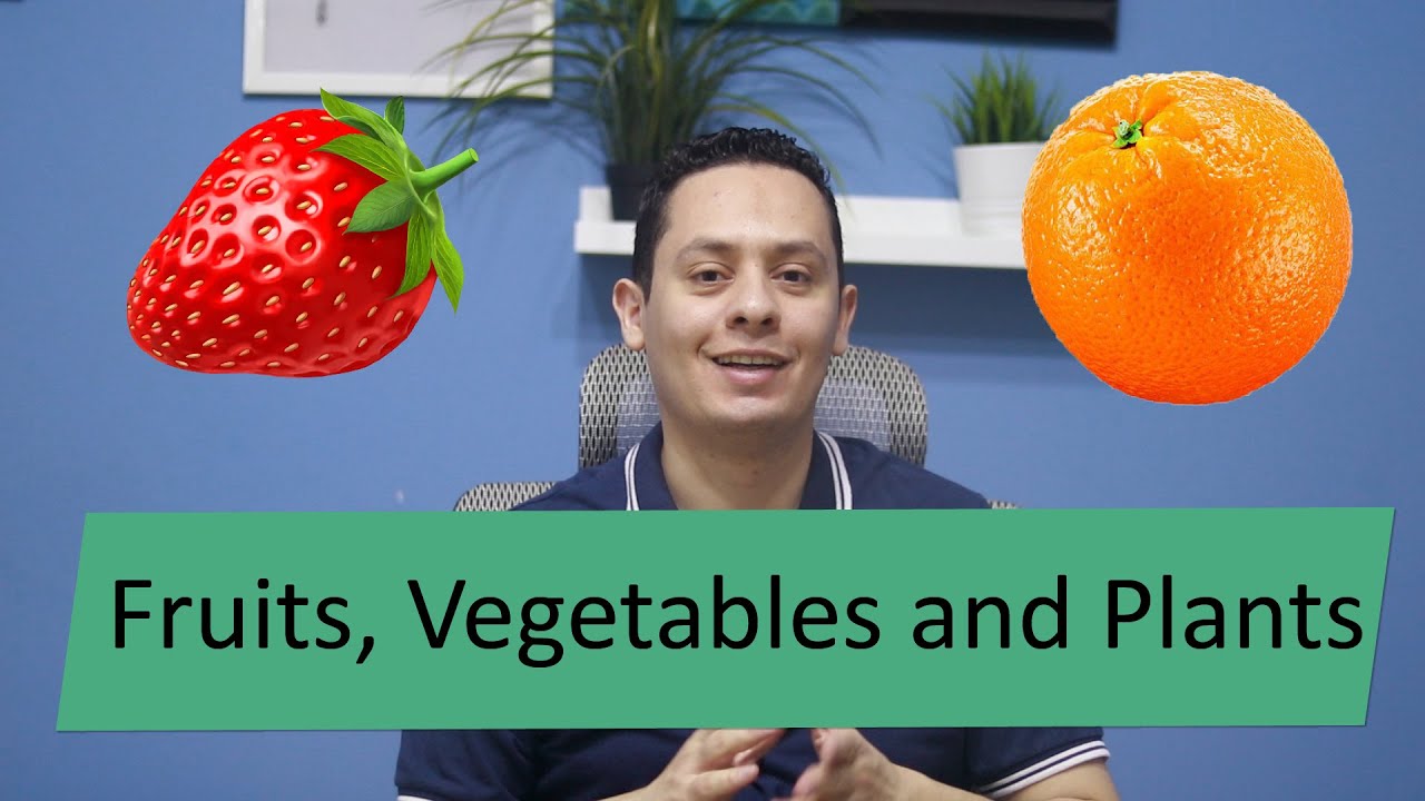 Fruits, Vegetables and plants in Arabic - learn Arabic vocabulary - YouTube