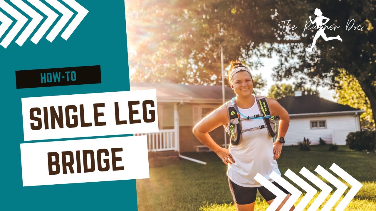 The Best Exercise for Runners - Single Leg Bridge - YouTube