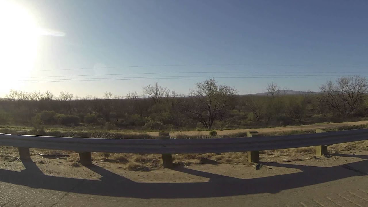East on Ajo Way into the edge of Tucson, Arizona, 9 March 2015, AZ SR ...
