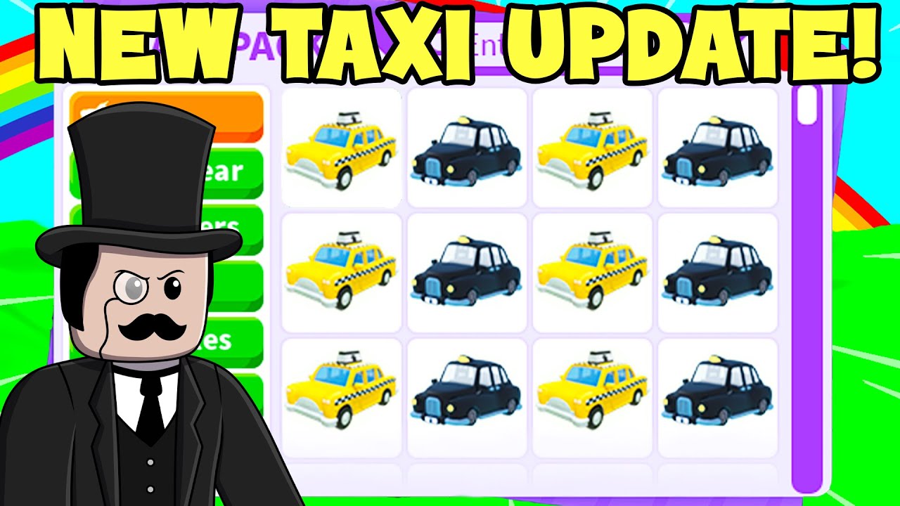 i traded 100 new TAXI CABS! (Adopt me Island Update) - YouTube