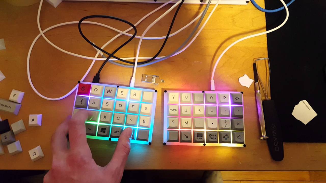 split planck rgb - YouTube