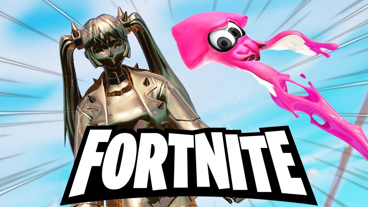 Fortnite Season 4 Added SPLATOON - YouTube