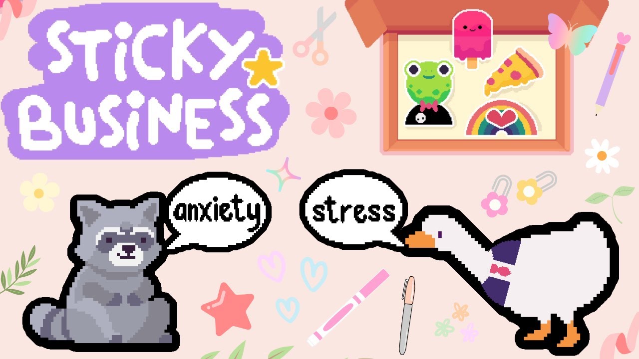 sticky business: the cozy game where you run a sticker shop but i ...