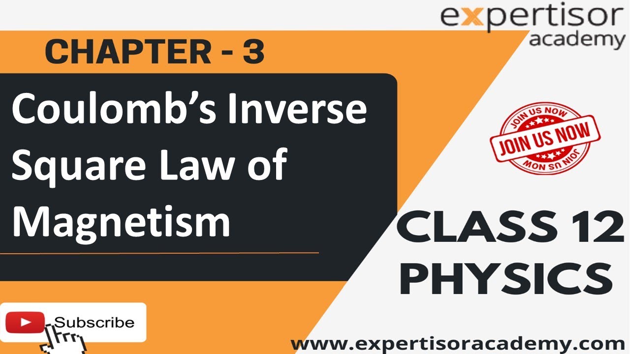 Class12 Physics | Coulomb's Inverse Square Law of Magnetism by ...