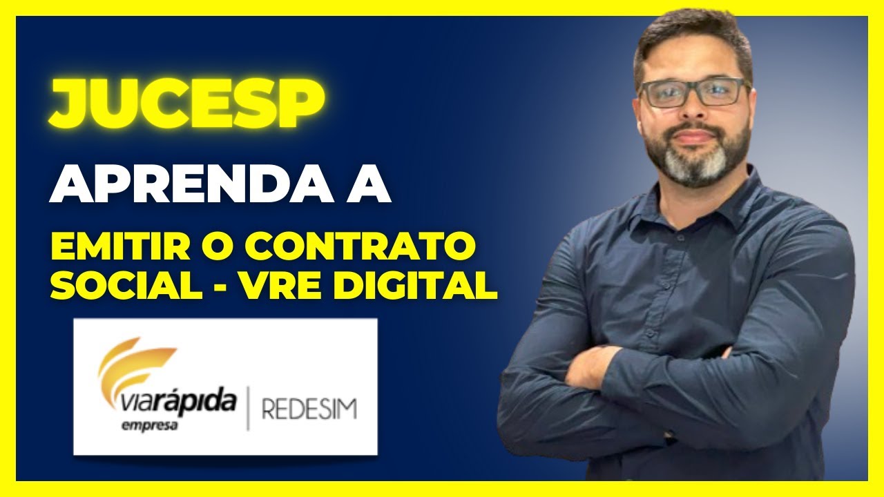 Emitindo contrato social digital da Jucesp - Passo a Passo - YouTube