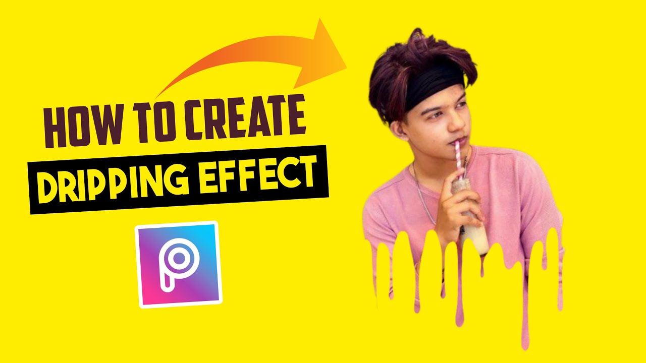 HOW TO MAKE DRIPPING EFFECT IN PICSART | DRIPPING EFFECT TUTORIAL ...