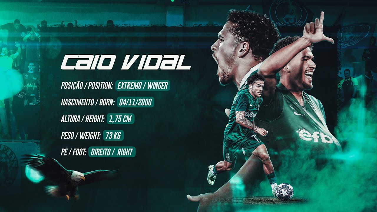 Caio Vidal Ludogorets Skills, Goals & Assists - YouTube
