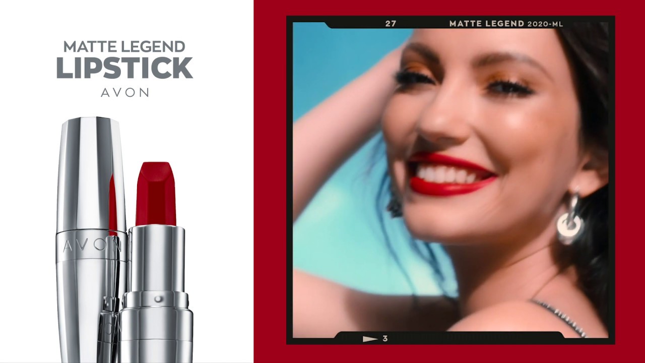 Rossetto Matte Legend Avon True - YouTube