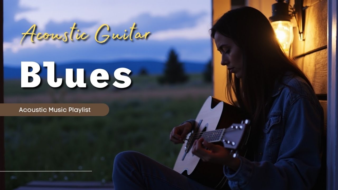 Acoustic Blues Ambiance Old School Guitar Music Relaxation Soothing ...