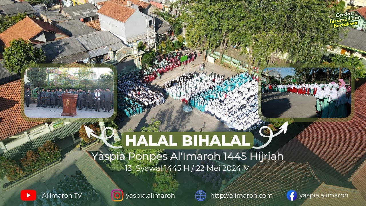 Kegiatan Halal Bi Halal YASPIA / PONPES AL 'IMAROH - YouTube