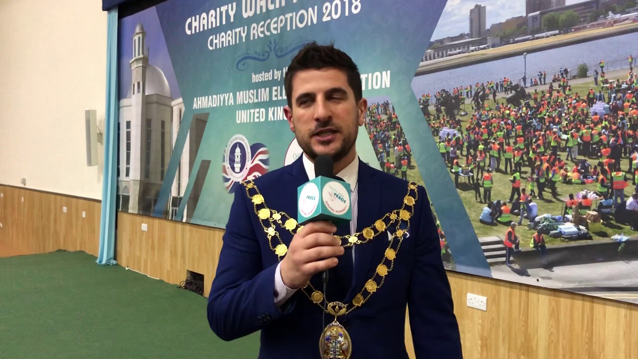 Cllr Carlos Castro Mayor of Crawley at CWFP Cheque Presentation Evening ...