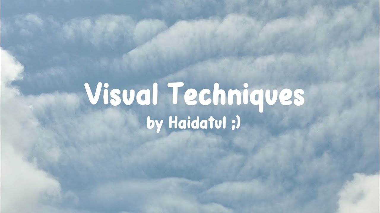 VISUAL TECHNIQUES: Vectors, Reading Path & Gaze - YouTube