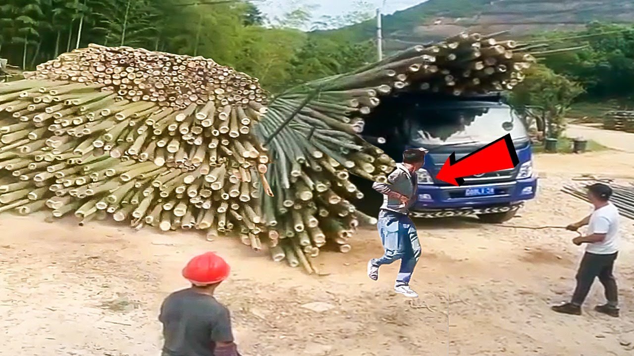 Another Unloading Fail Caught on the Camera 2 | BAD DAY AT WORK (2023 ...