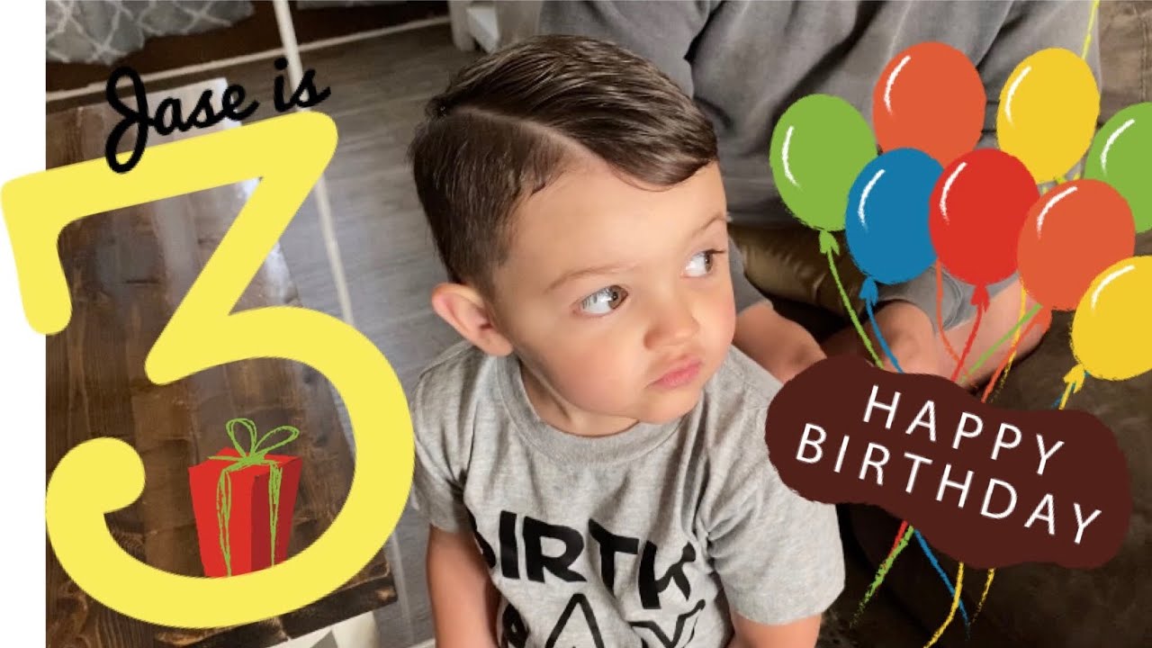 Braxton Jase Ellison is 3! |Birthday party shenanigans| - YouTube