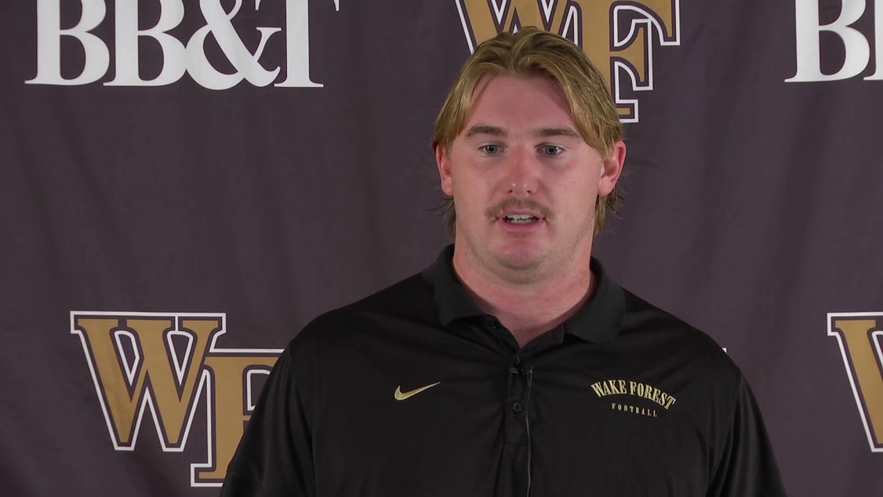 Weekly Press Conference Video: Jake Benzinger (Sept. 4) - YouTube