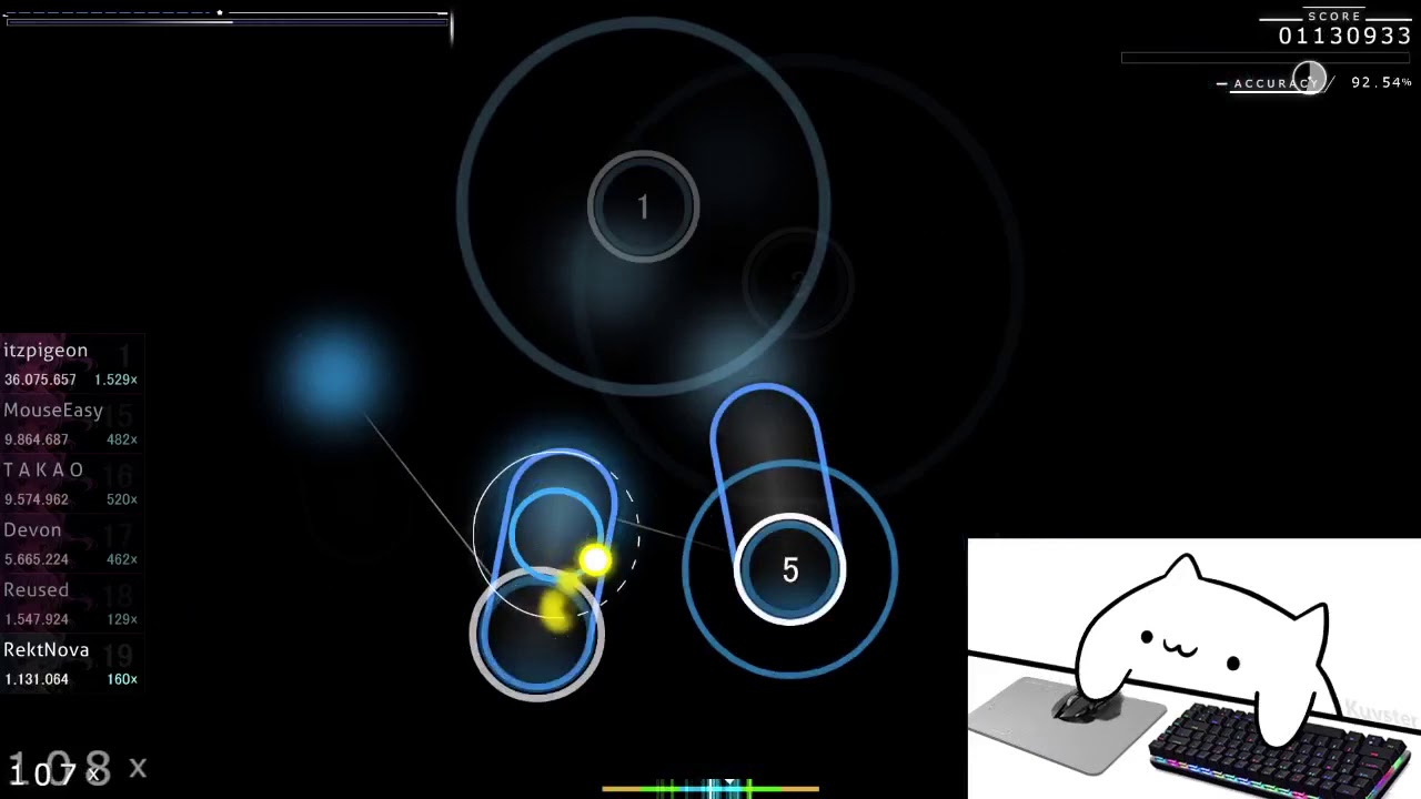 Snow Drive [insane] osu pass - YouTube