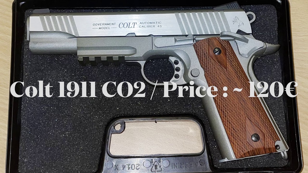 Cybergun Colt 1911 Co2 Blowback Review and shooting - YouTube