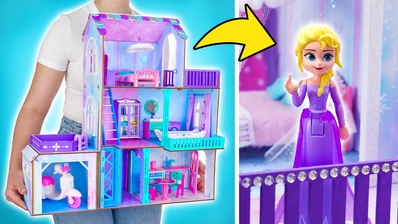 SAM Destroys Elsa's House! ️ Let's Build Her a NEW Dream Home🏠 by Slick ...