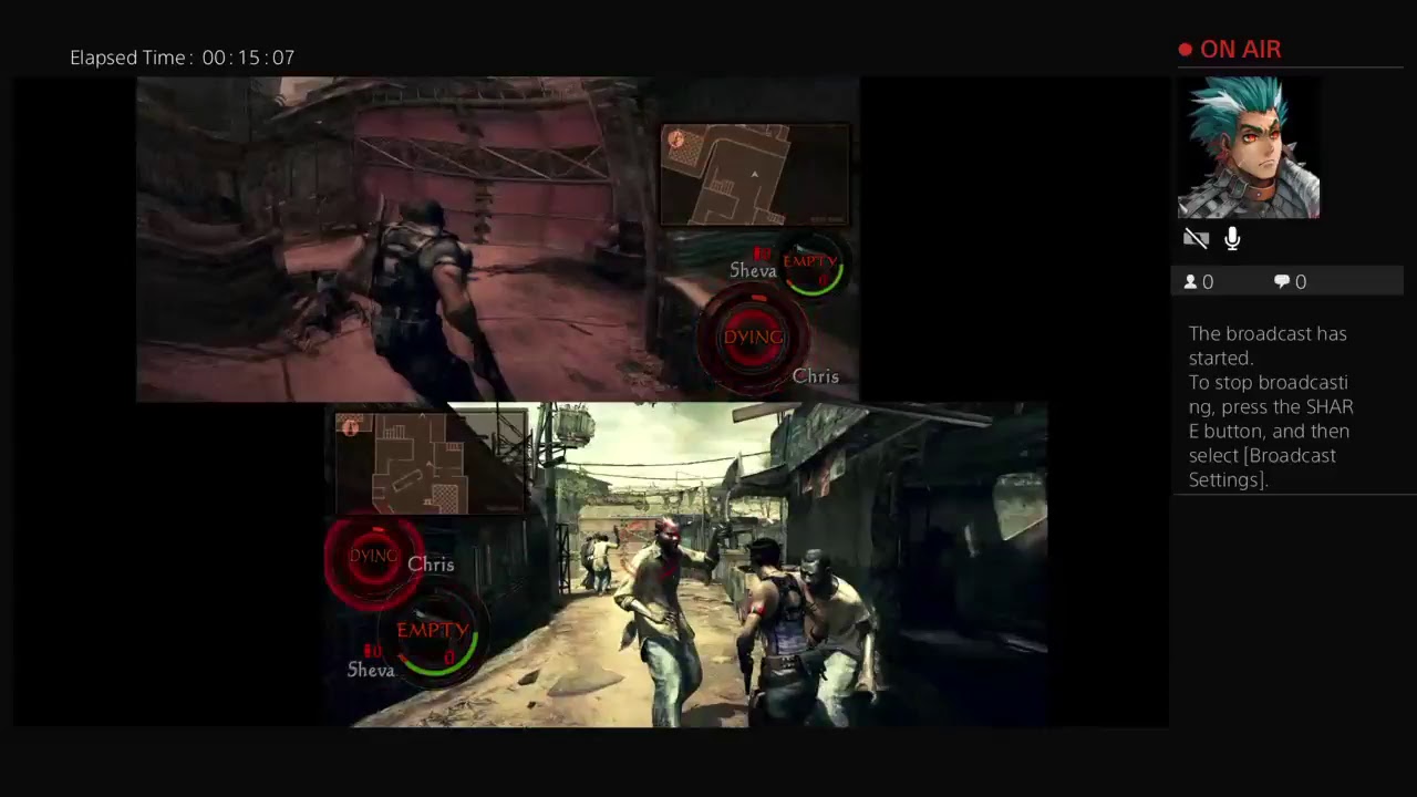 Playing resident evil with nephew - YouTube