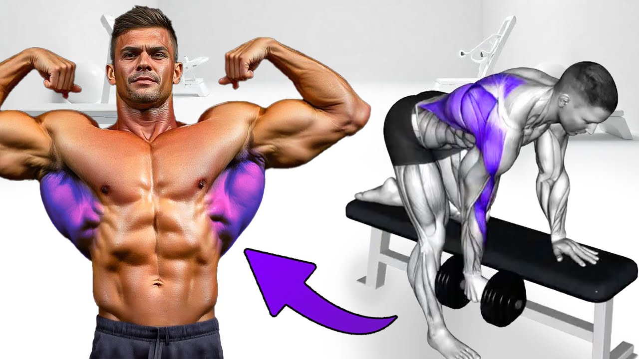 The Best V Shaped Back Workout to Get WIDE Lats - YouTube