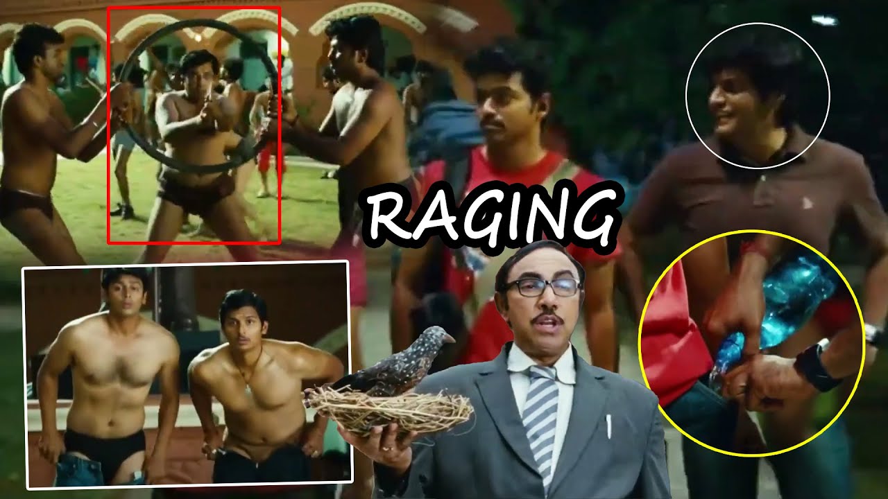 Snehithudu Movie Boys Hostel Senior Ragging Scene || Vijay Thalapathy ...