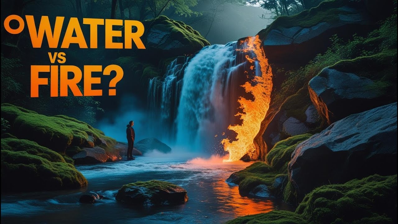 🔥 Eternal Flame Falls – Fire Burning Beneath a Waterfall! | Nature’s ...