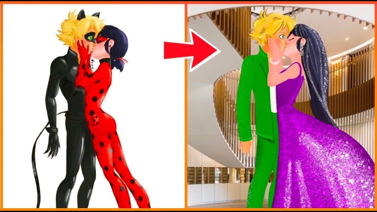 Miraculous Ladybug And Catnoir - Miraculous Transformation - Cartoon ...
