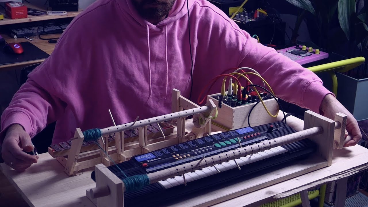 DIY MUSIC MACHINE AMBIENT JAM / Jamuary - YouTube