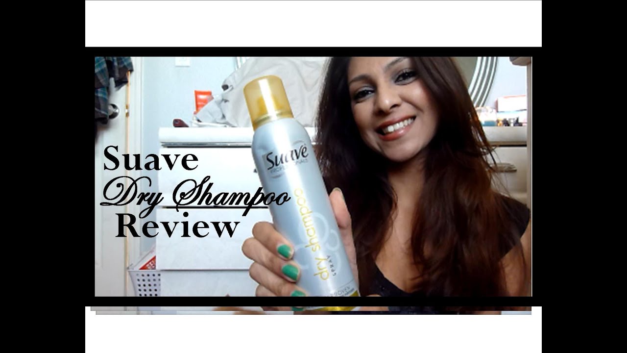 Suave Dry Shampoo Review & Demo - YouTube