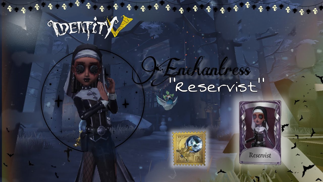 💀 Enchantress "Reservist" Skin + Accessory "Curse Cloud" ☁️ | Identity ...