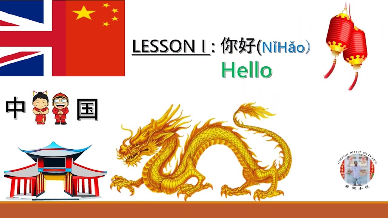 Lesson I : 你好 Ni Hao Hello （Chinese Basics / Greetings） - YouTube