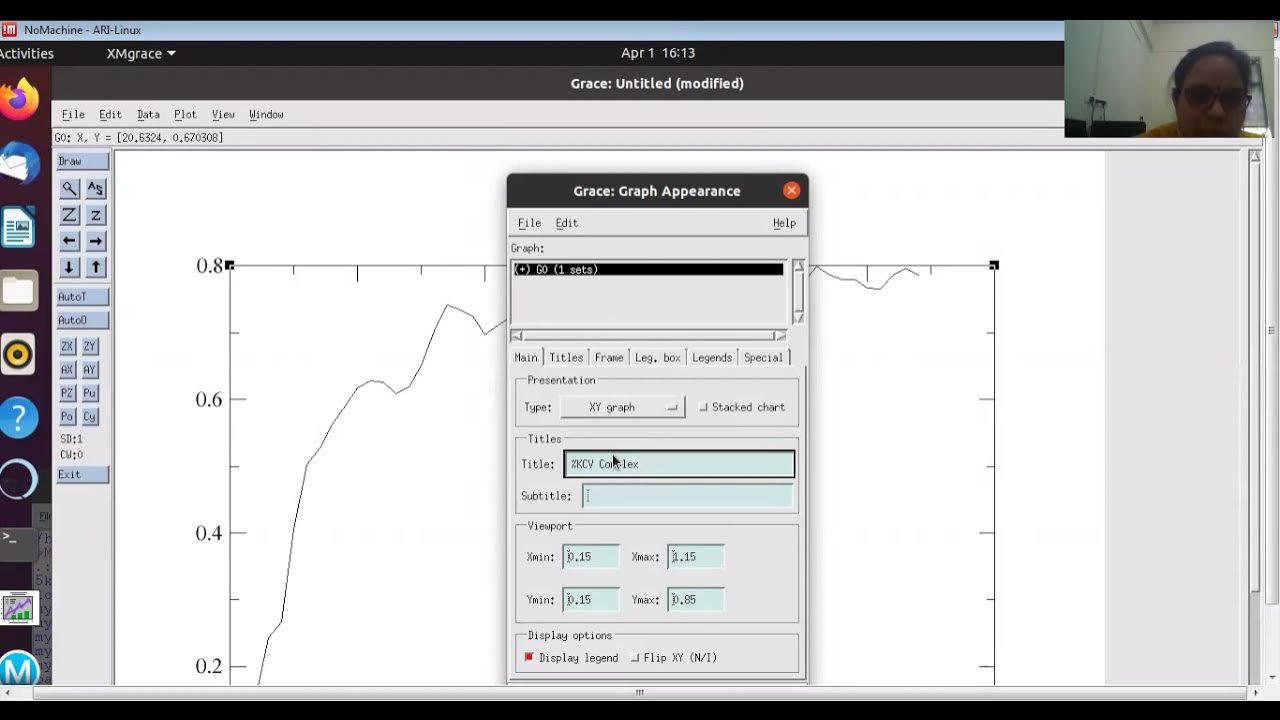 Tutorial 4:i How to Plot graph after NVT Simulations in VMD and XMGRACE - YouTube