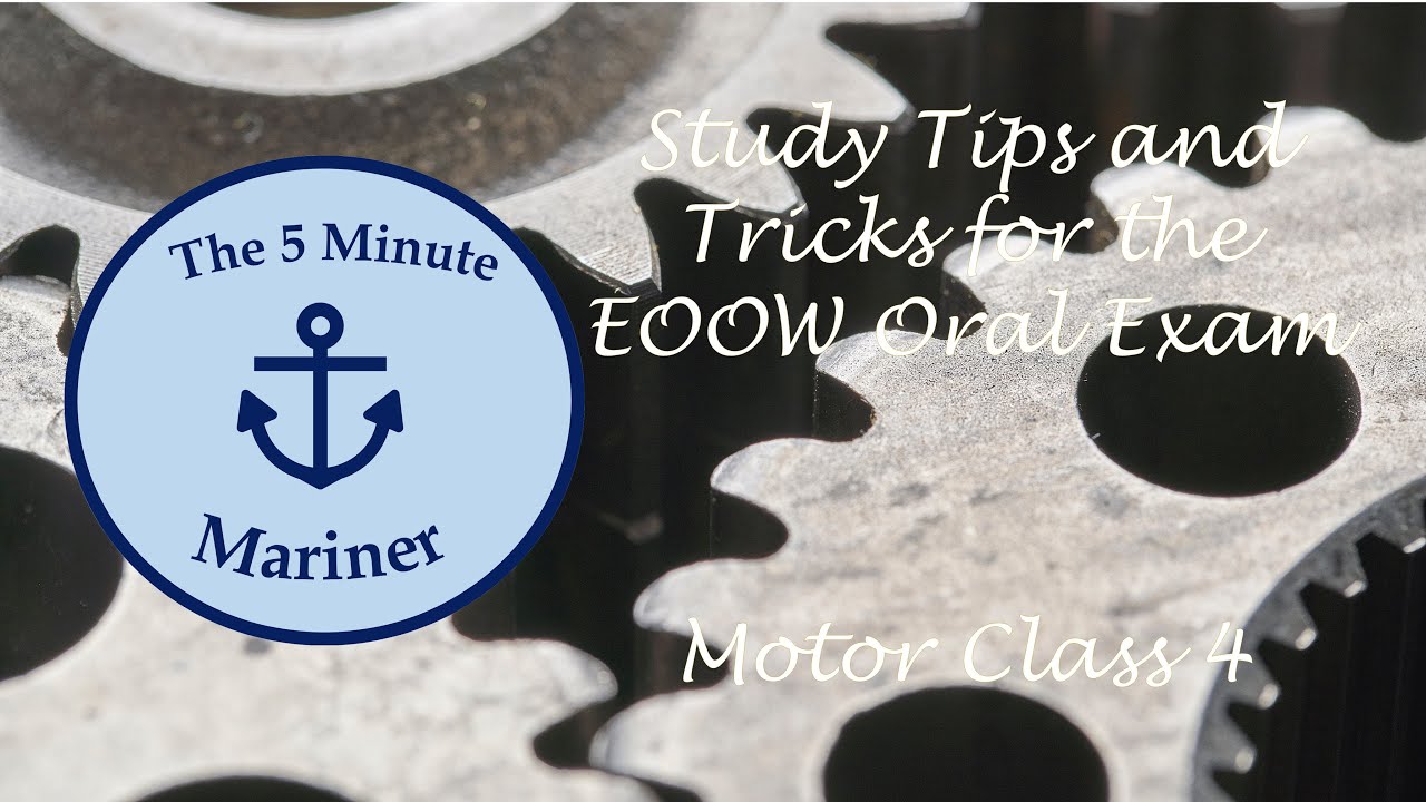 How to study for the EOOW Oral Exam | 5MM - YouTube