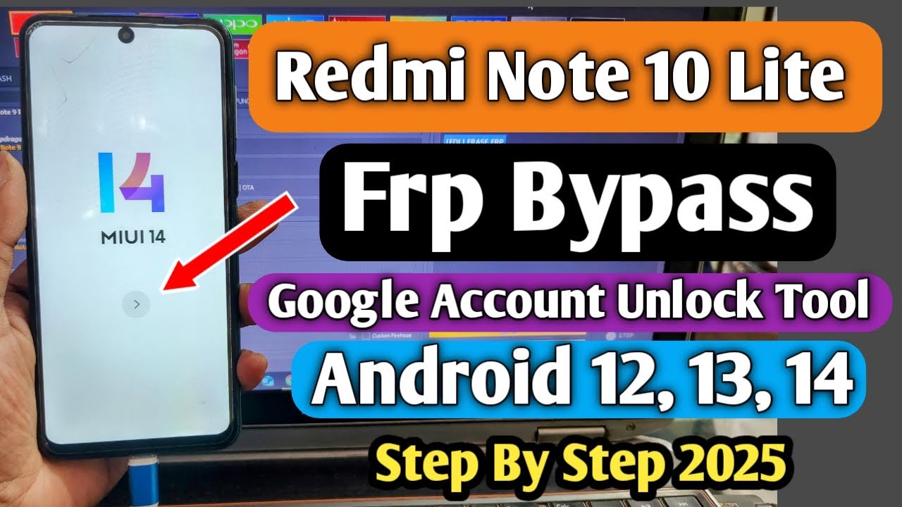 Redmi Note 10 Lite Frp Unlock Tool | Redmi Note 10 Lite Frp Bypass ...