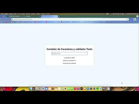 Contar caracteres y validar si es un Sting utilizando HTML, CSS y JavaScript Video 2 Resolver ...