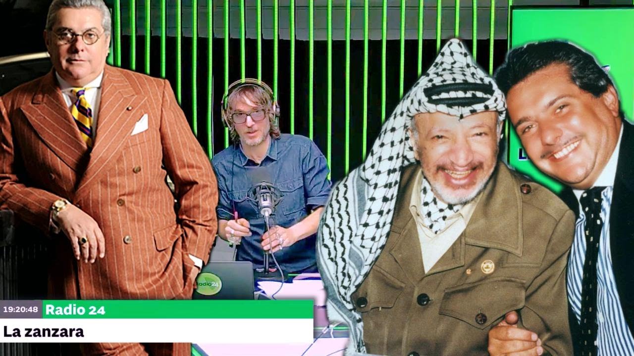 Pupi D'Angieri sempre al fianco di Arafat - La Zanzara 28.3.2024 - YouTube