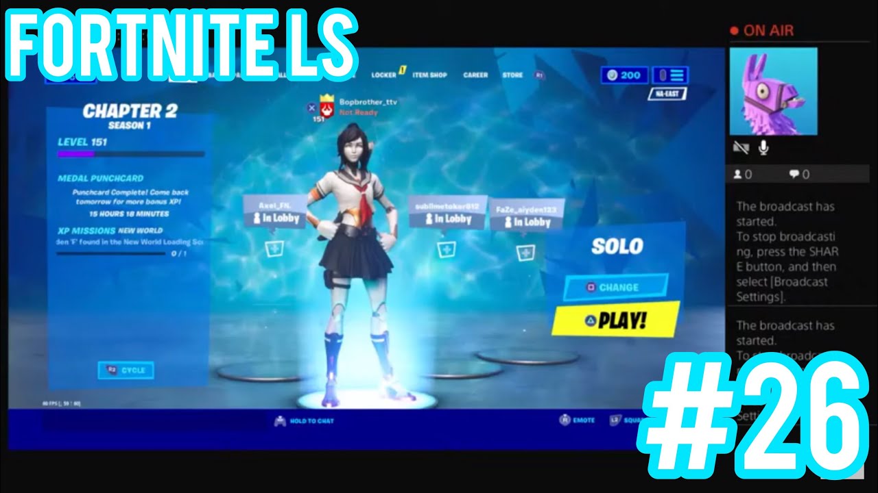 Fortnite/bandage bazooka squads - YouTube